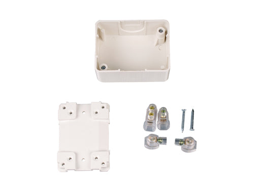 NLS 30046 | Large Junction Box with Electrical Connectors White – DZ ELECTRICAL PRODUCTS