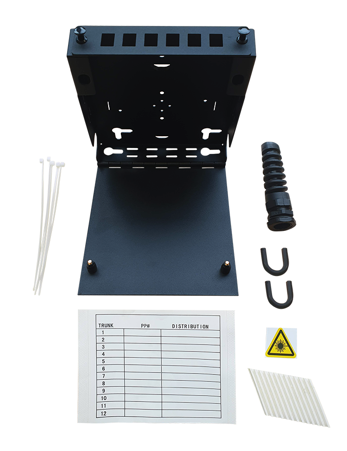 FOBOT SC Simplex LC Duplex 6 Port Wall Mount Fibre Optic Patch Panel ...
