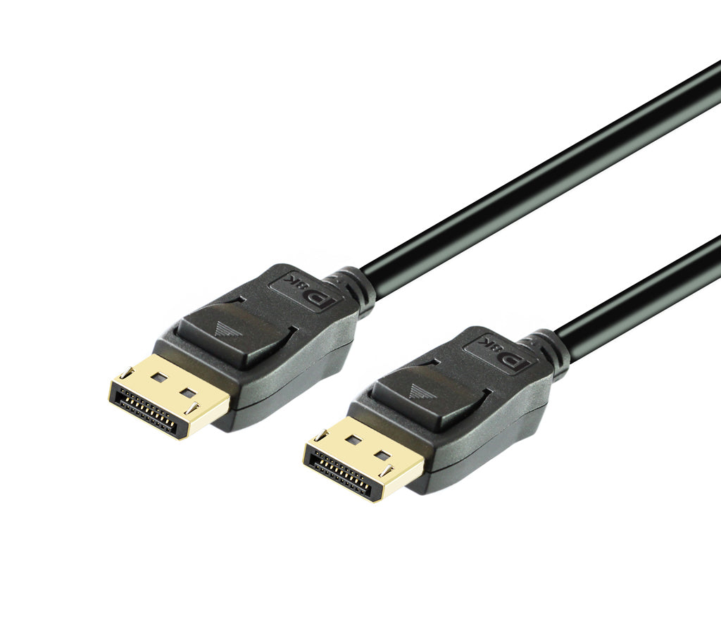 10m DisplayPort v1.4 Cable Male to Male. 8K @30Hz | Black – DZ ...