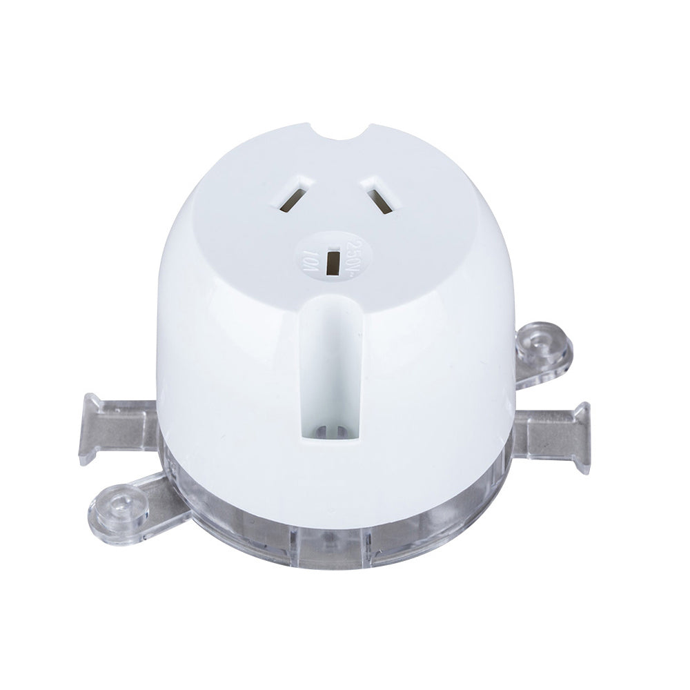 4C | Single Surface Socket 10A - White – DZ ELECTRICAL PRODUCTS