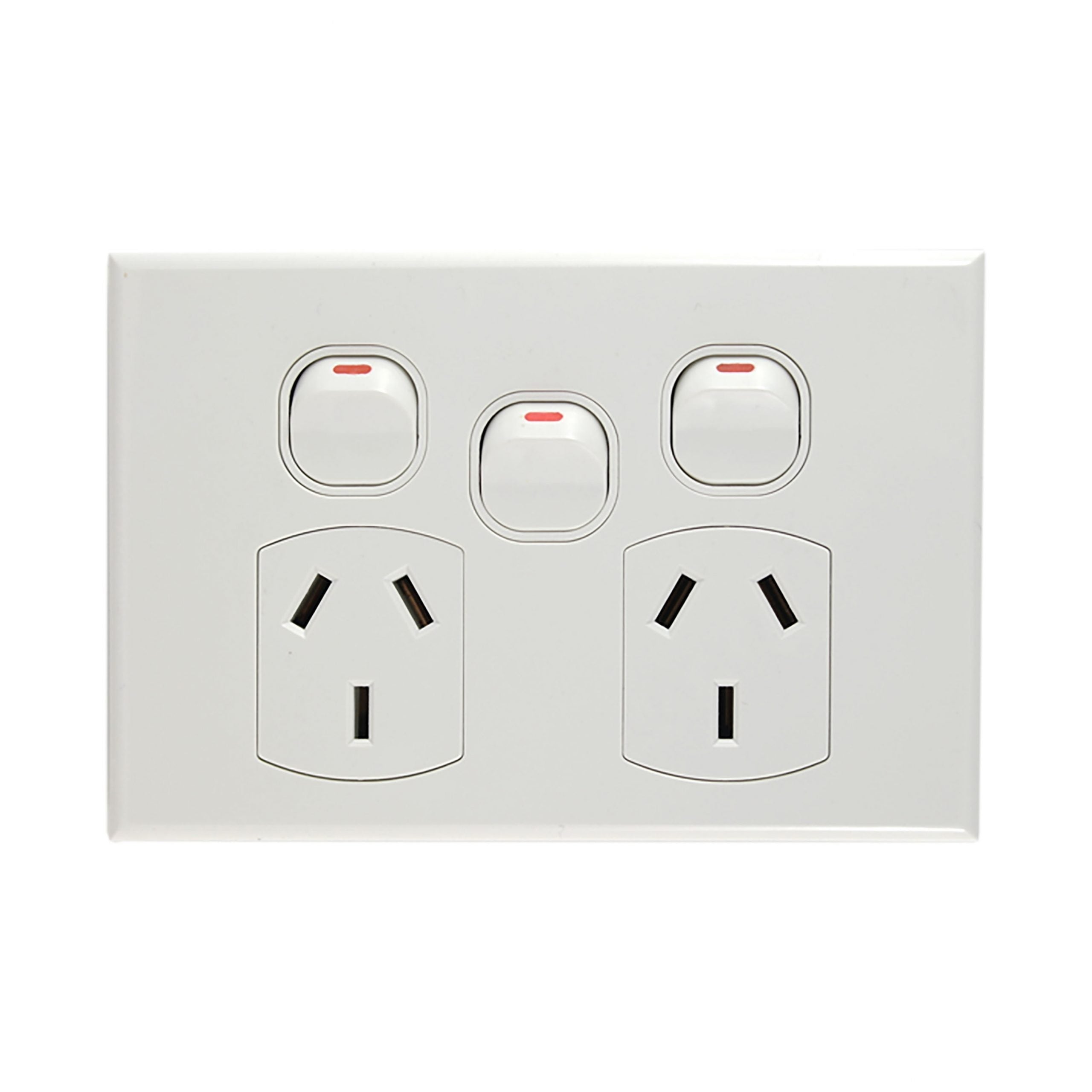 Double Power Point with Extra Switch – DZ ELECTRICAL PRODUCTS