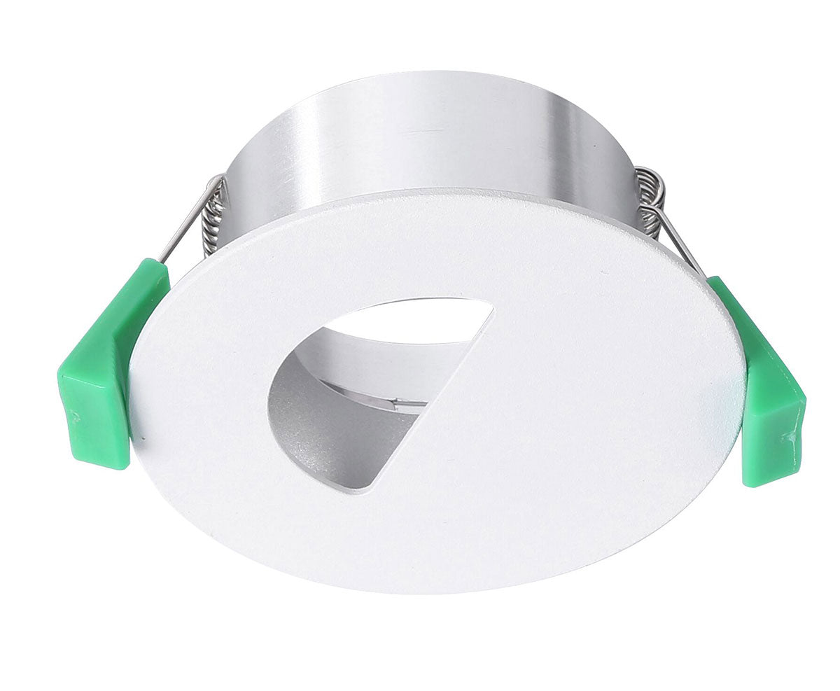 Architectural LED Fixed Downlight Frame Only Matt White – DZ ELECTRICAL ...