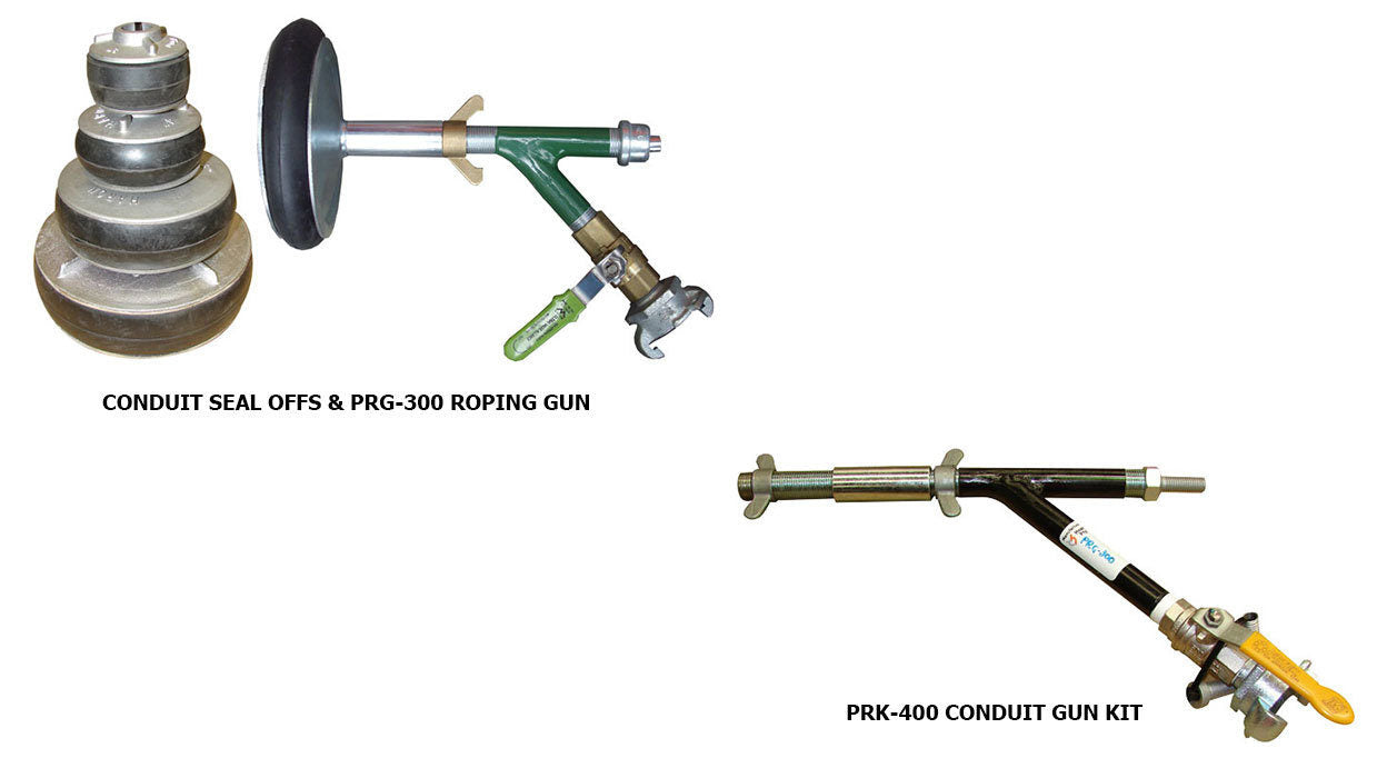 Hearthill CSO Series Conduit Seal Offs, PRG-300 Roping Gun & PRK-400 C ...