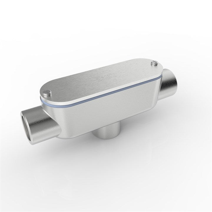 ELEC-TYPE-TB3/4 | NPT Conduit TB Body (Rear Entry Tee Box) – DZ ...