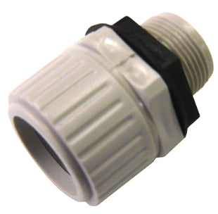25mm Push Lock Corrugated Fitting c/w Locknut – DZ ELECTRICAL PRODUCTS