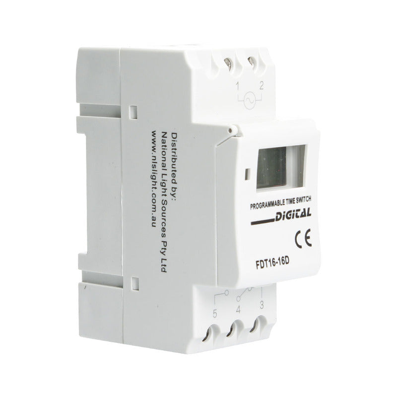 2 Pole 24 Hour & 7 Day (20Amp) Digital Timer – DZ ELECTRICAL PRODUCTS