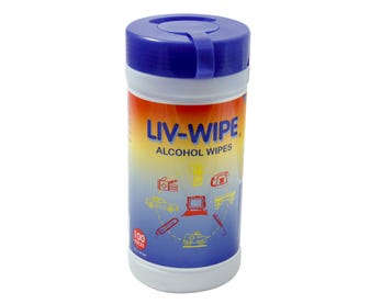 Isopropyl Wipes Tub of 100 wipes – DZ ELECTRICAL PRODUCTS