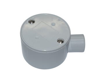 JUNCTION BOX SHALLOW 1 WAY ENTRY 25MM – DZ ELECTRICAL PRODUCTS