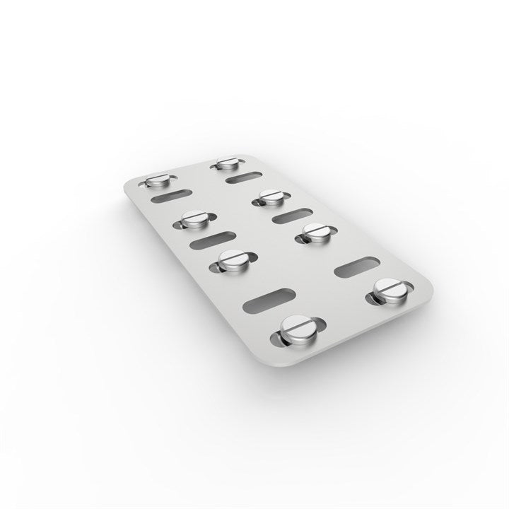 M/HRF FP 225 | Medium / Heavy Duty Return Flange Cable Tray Fish Plate ...