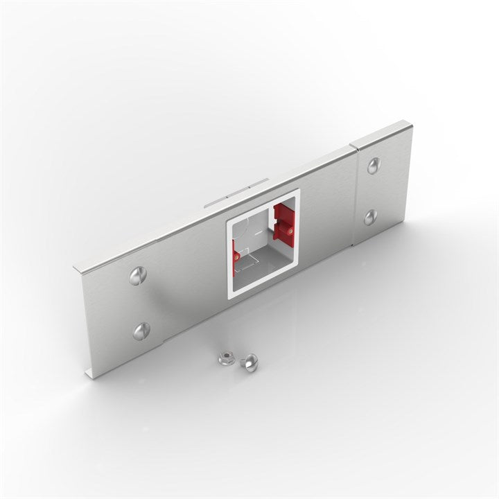 S100 1GANG PLATE | Flat Lid Trunking Socket Outlet Plate – DZ ...