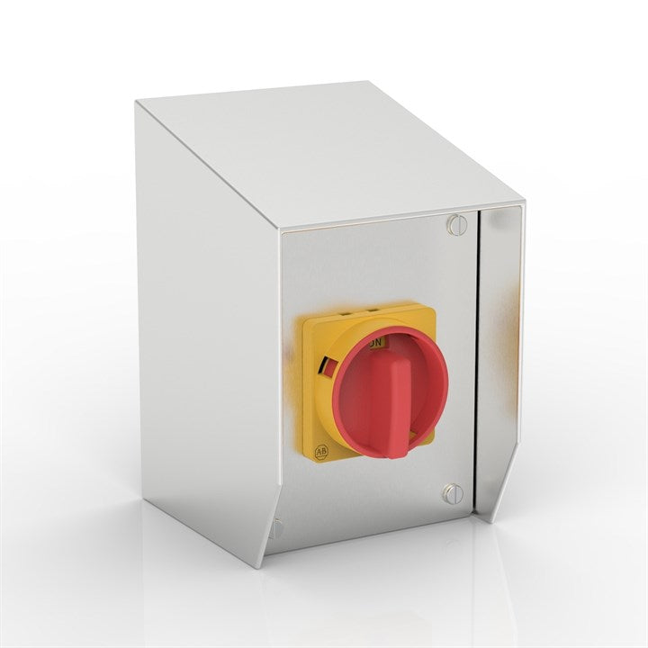 SR-AB32-S | 15° Sloping Roof Rotary Isolator Enclosure with Allen-Brad ...