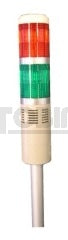 24VAC/DC Pole Mount Tower Light with Buzzer - 2 Colour ***Call for Pri ...