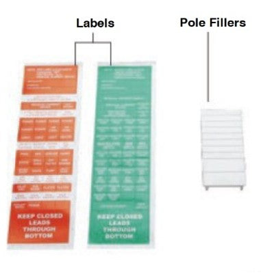 Switchboard 12 Pole Fillers & Labels – DZ ELECTRICAL PRODUCTS